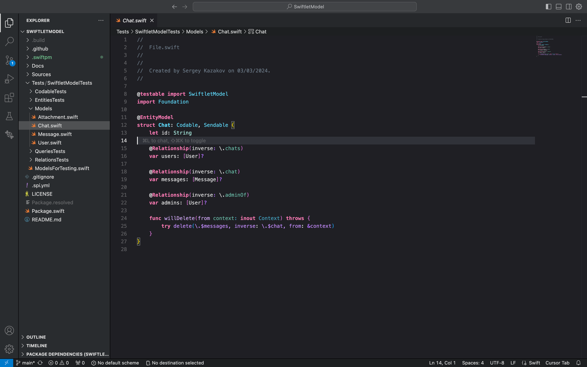 Cursor for iOS Development – Installation Guide